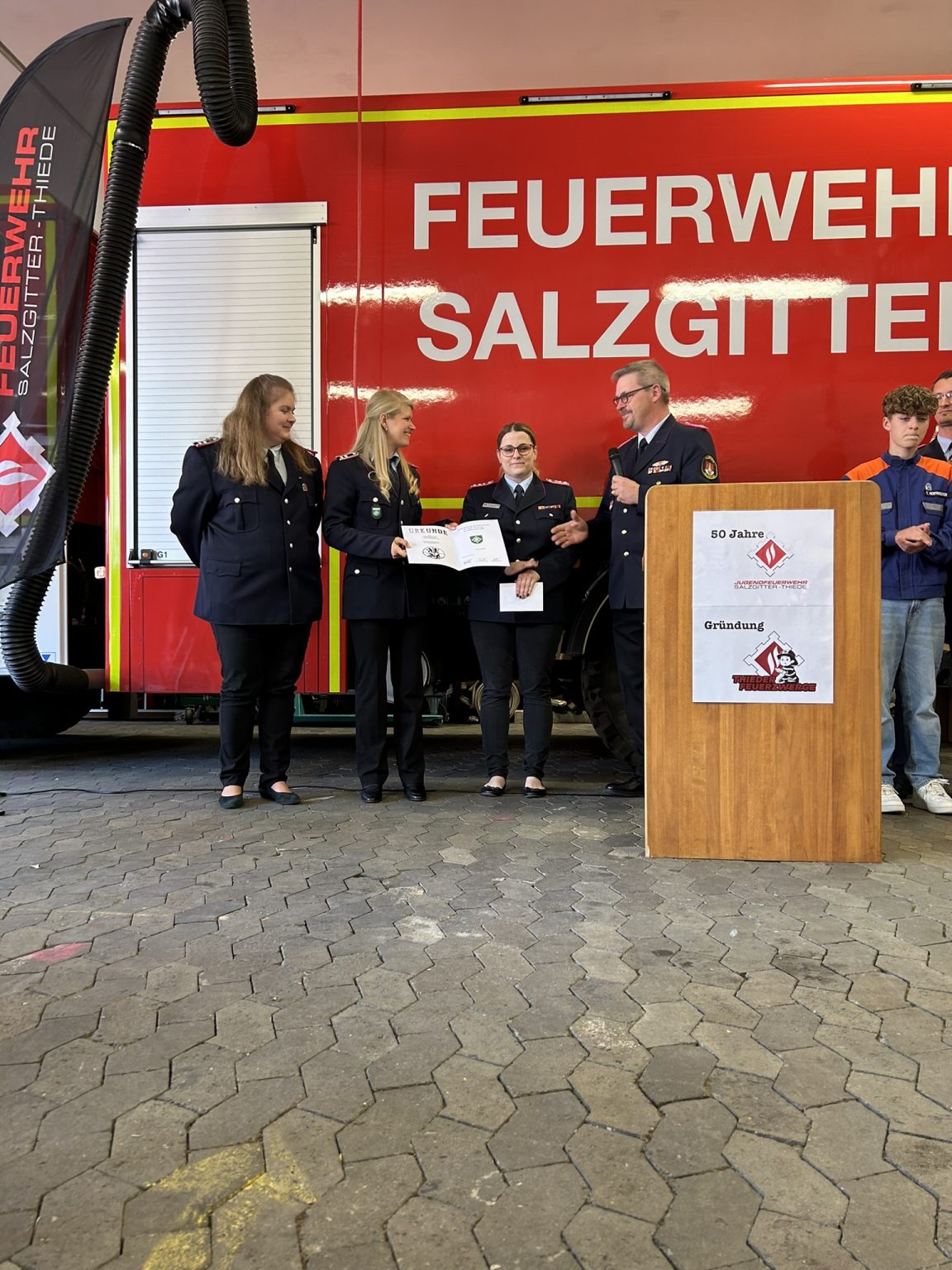 Gründungsfeier der Kinderfeuerwehr • Freiwillige Feuerwehr Thiede